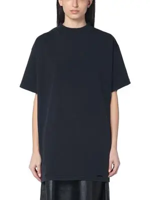 Balenciaga T-shirt In Vintage Jersey - Black