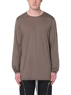Rick Owens Dust-coloured T-shirt In Cotton - Beige