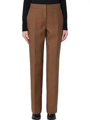 JIL SANDER Wool Trousers - Brown