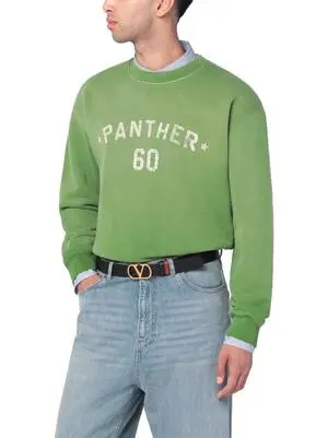 Valentino Garavani Crew Neck Chez Sweatshirt - Green