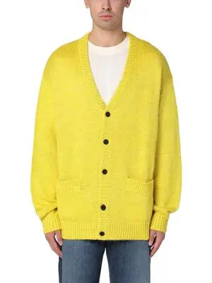 NEW AMSTERDAM SURF ASSOCIATION Linen-blend Cardigan - Yellow