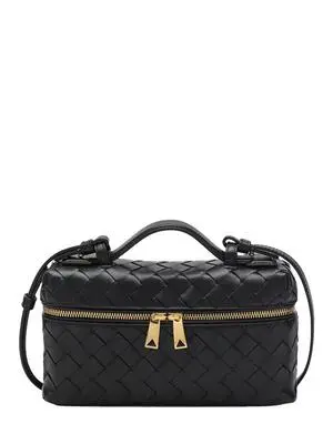 BOTTEGA  VENETA Bottega Veneta Bang Bang Vanity Case Bag Black