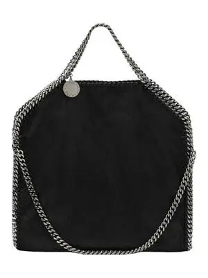 Stella McCartney Falabella Fold Over Tote - Black