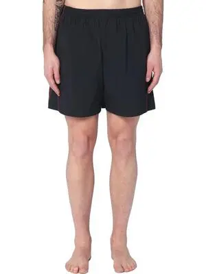Balenciaga Technical Fabric Short With Logo - Black