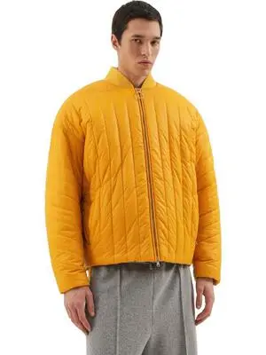 1989 STUDIO Quilted Down Puffer Jacket - Yellow