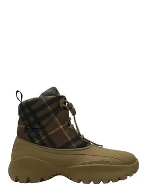 Burberry Scoot Trek Ankle Boots Brown