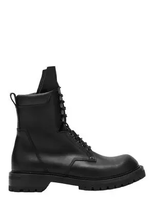 Rick Owens Lace-up Boots - Black