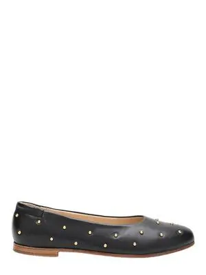 Chloé Ballerinas With Studded Detailing - Black
