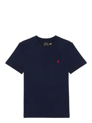 Polo Ralph Lauren Navy Cotton T-shirt - Blue