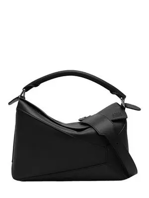 Loewe Medium Puzzle Bag - Black