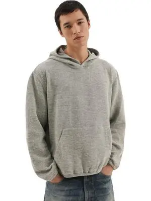 1989 STUDIO Knitted Hoodie - Grey