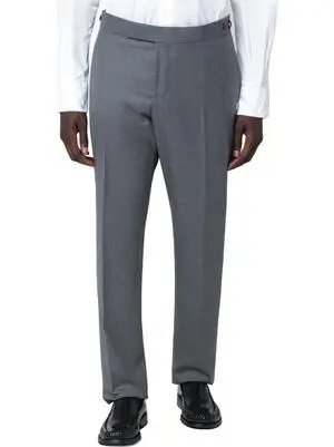 Thom Browne Wool Trousers - Grey