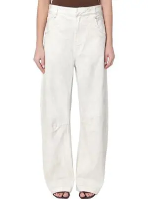 ENTIRE STUDIOS Wide Leg Denim Trousers - White