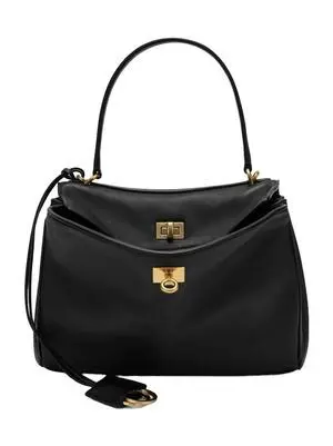 Balenciaga Smooth Calfskin Rodeo Bag - Black