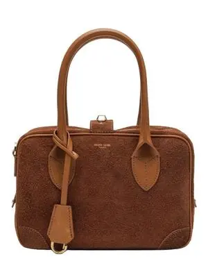 Golden Goose Suede Leather Bag - Brown