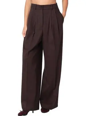 P.a.r.o.s.h Palazzo Trousers - Brown