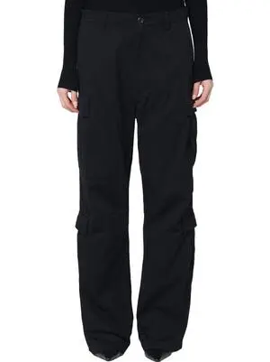 Balenciaga Cargo Pants In Cotton Blend - Black