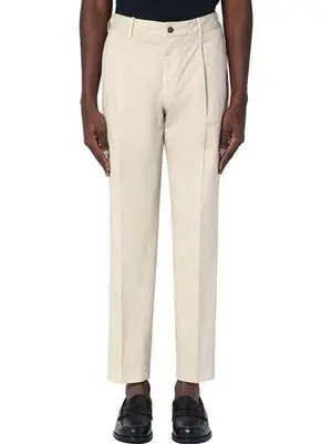 SANTANIELLO Cotton Trousers - White