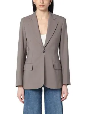 Erika Cavallini Single-breasted Jacket - Brown