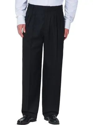 Kenzo Wool Trousers - Black