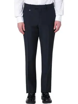 Burberry Wool Blend Trousers - Blue