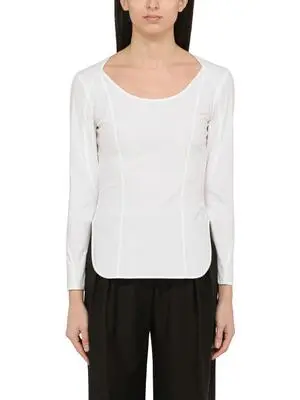 BY MALENE BIRGER Organic Cotton Leyia Blouse - White