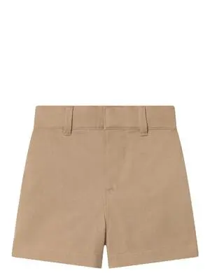Burberry Cotton Blend Shorts - Beige
