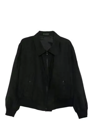 Y’s X 120% Lino Linen Jacket - Black