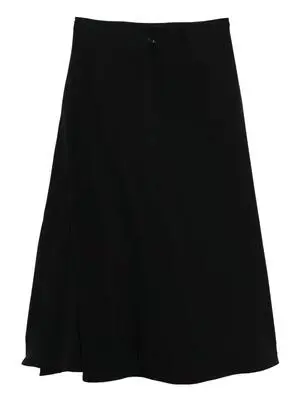 Y’s Asymmetric Skirt - Black
