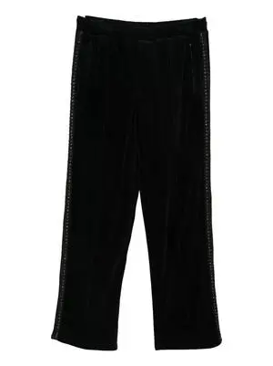 Andersson Bell Chain-link Trousers - Black
