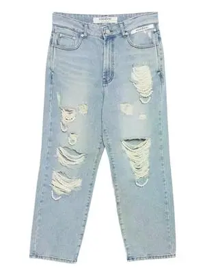 KIMHEKIM Pearl-embellished Jeans - Blue