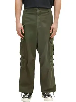 Carhartt Work In Progress Buttoned Cargo Trousers - Green