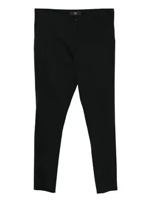 Y’s Straight-leg Trousers - Black