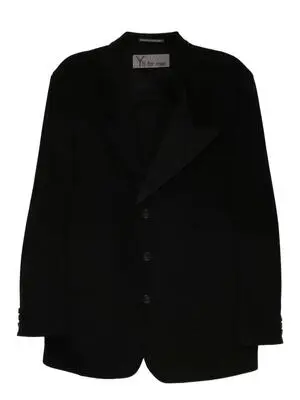 Y’s Wool Blazer - Black