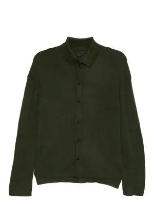 Y’s Wool Cardigan - Green