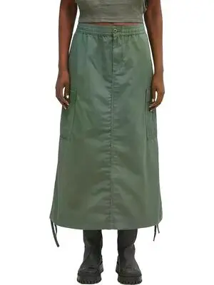 Carhartt Work In Progress Cargo Drawstring Skirt - Green