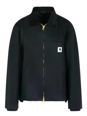 Sacai Corduroy-collar Jacket - Black