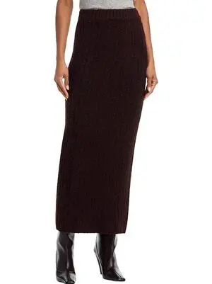 Line & Dot Ophelie Skirt - Chocolate