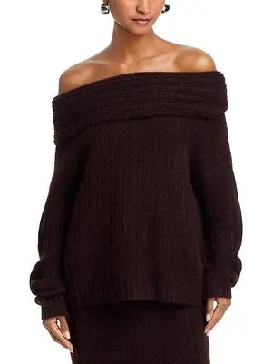 Line & Dot Ophelia Sweater - Chocolate