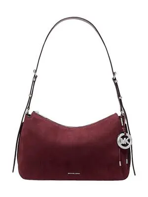 Michael Kors Nolita Medium Top Zip Convertible Shoulder Bag - Oxblood