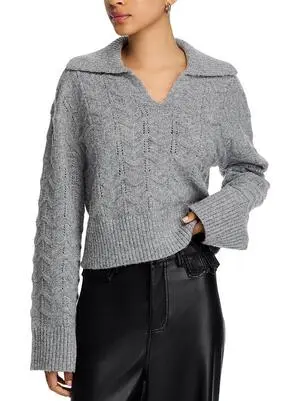 Steve Madden Esther Sweater - Gray Heather