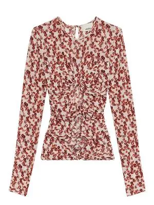 Isabel Marant Gladice Top - Garnet
