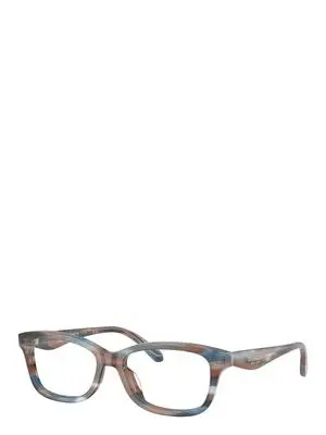 COACH Hc6275u Eyeglasses - Striated Maple,blueberry