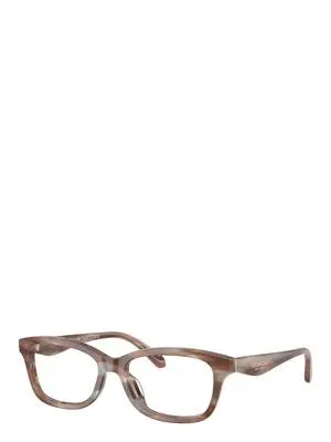 COACH Hc6275u Eyeglasses - Striated Redwood,maple