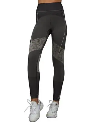 Adidas By Stella McCartney Asmc Truestrength Seamless Yoga Leggings - Black/white