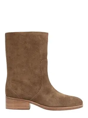 3.1 Phillip Lim Lucien Suede Ankle Boots - Light Brown