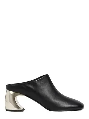 3.1 Phillip Lim Id Leather Mules - Black