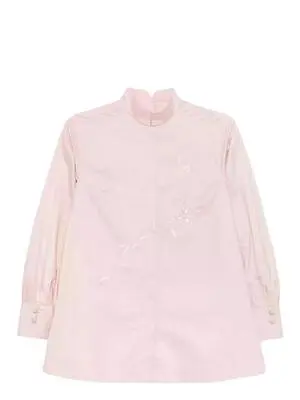 Shiatzy Chen Embroidered Button-up Shirt - Pink