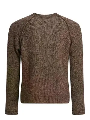 RAKKI Raglan Crew-neck Sweater - Brown