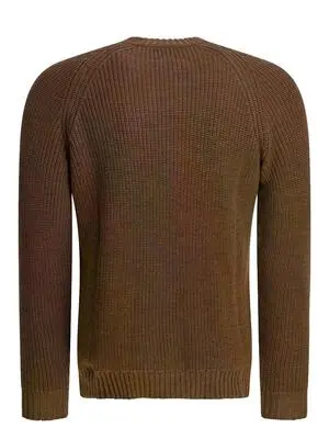 RAKKI Crew-neck Sweater - Brown